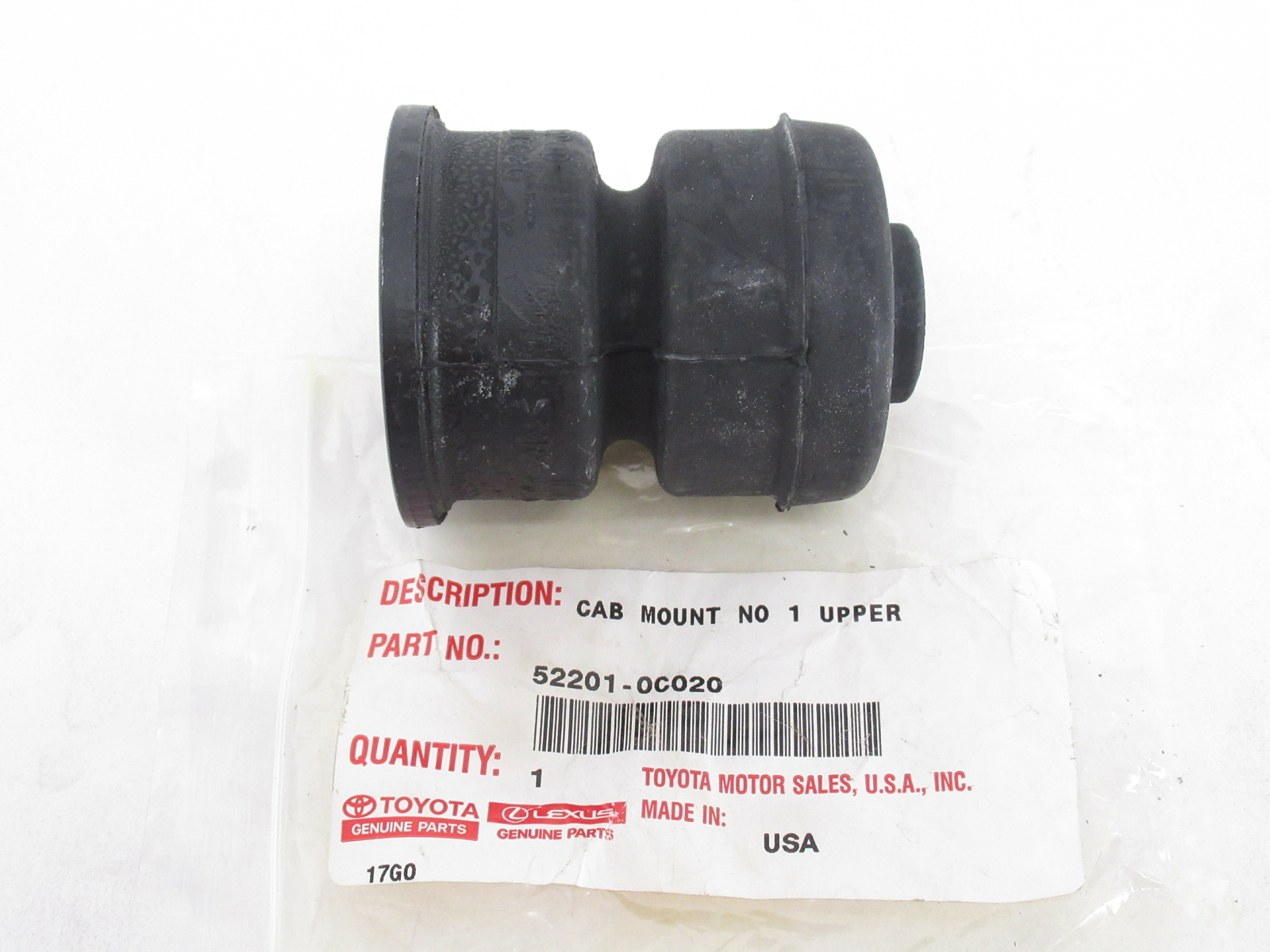 Genuine OEM Toyota 52201-0C020 Front Upper Body Mount Cushion (1) | eBay