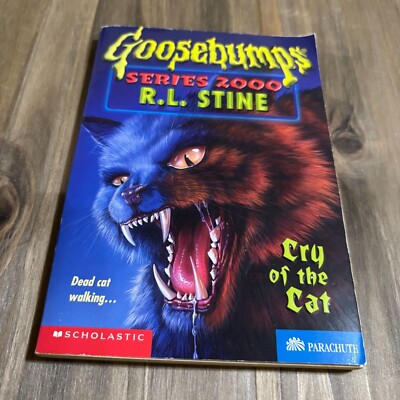 Goosebumps Series 2000 R.L. Stine Paperback Book "Cry Of The Cat ...