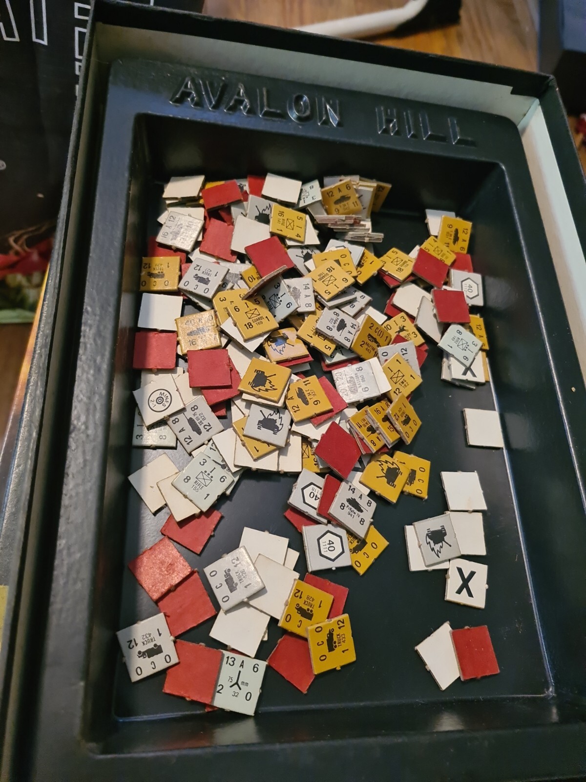 PanzerBlitz Bookcase Strategy WWII War Board Game Avalon Hill 1970 | eBay