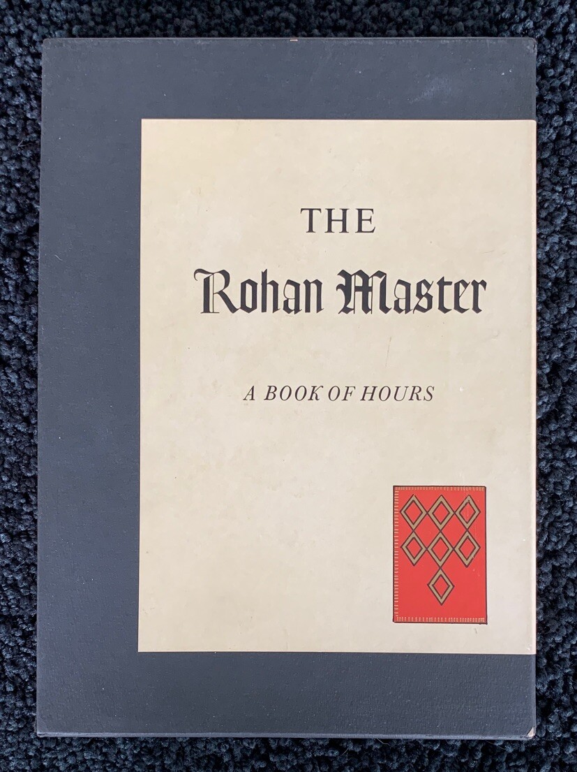 The Rohan Master: A Book of Hours ~ 1973, George Braziller ~ slipcase ...