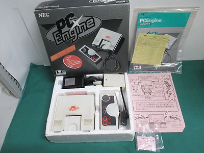 NEC PC Engine -- PC Engine Console PI-TG001boxed -- JAPAN. GAME. Work ...