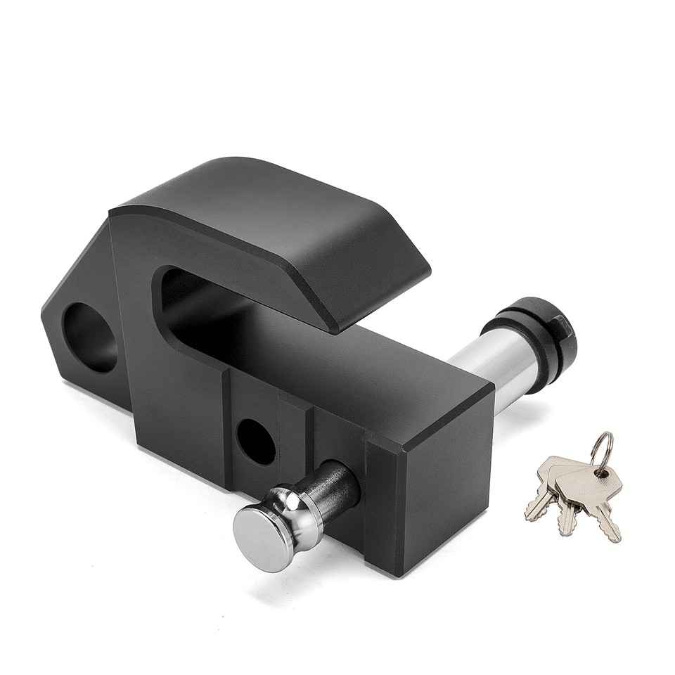 Hitch Slider, 2" Receiver Hitch Skid Protection+D Ring Shackle for ...