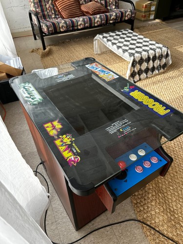 Cocktail Table Arcade Game - Original - 60 games in 1 - Ms. Pacman + | eBay