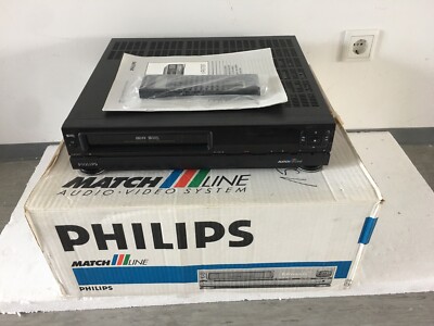 PHILIPS MATCHLINE VR-6785 SVHS-Videorecorder OVP, FB, BDA - vom Händler ...
