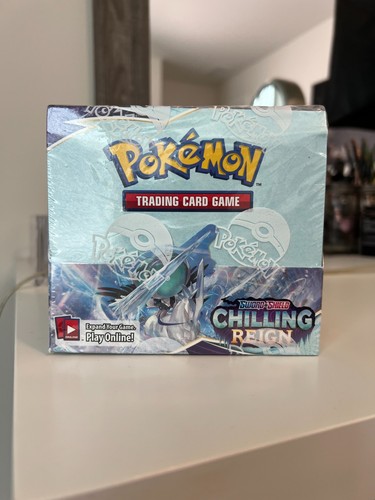 Chilling Reign Booster Box - New Factory Sealed - Pokémon TCG Sword ...