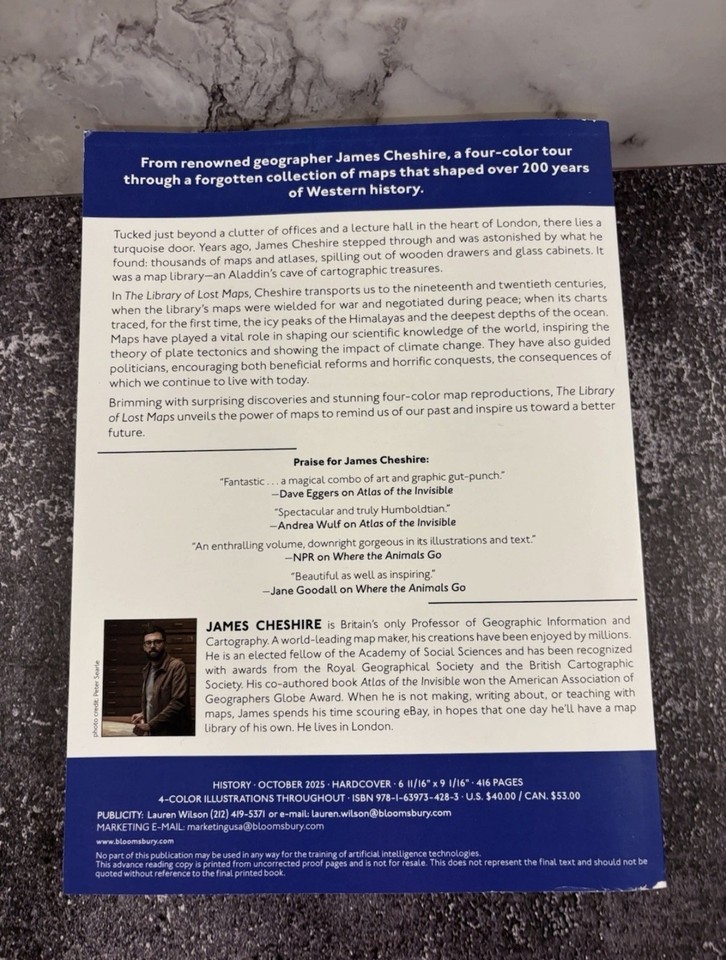 The Library of Lost Maps: An Archive of a World in Progress (softcover ...