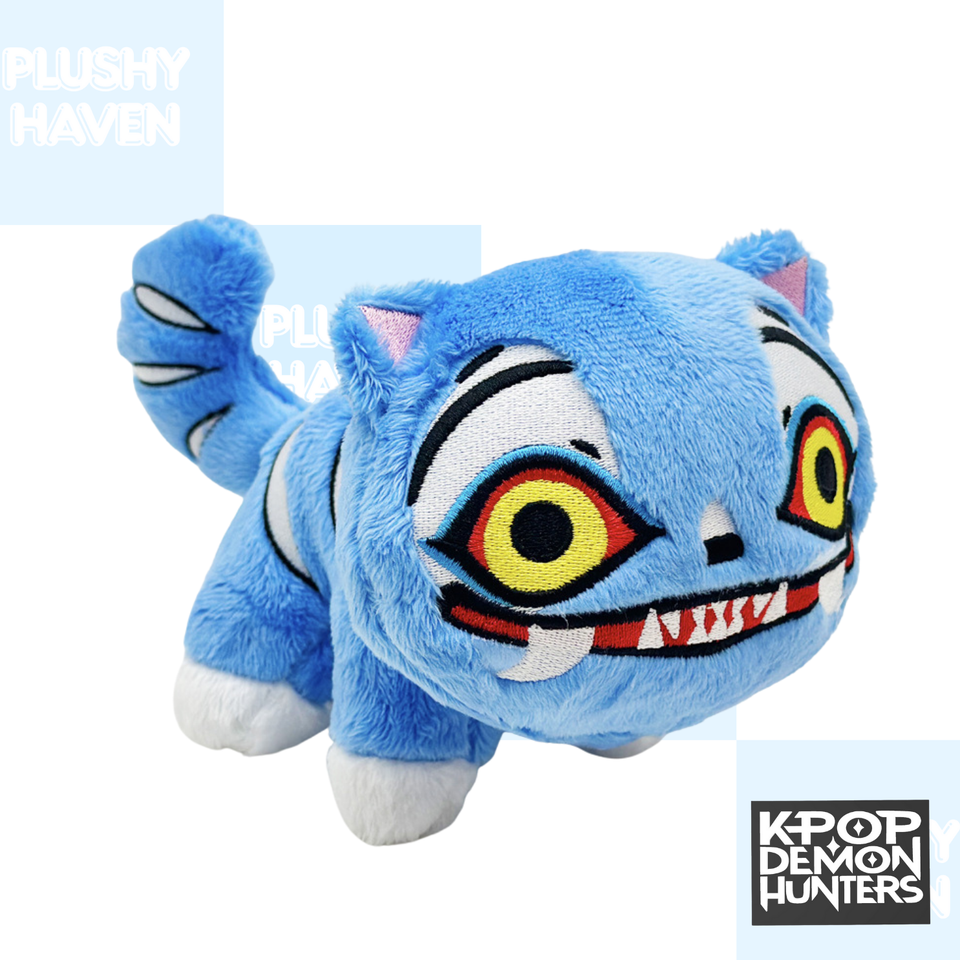 K Pop Demon Hunters Derpy Tiger Plush 8" Plushy Doll Stuffed Toy | eBay UK