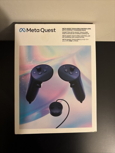 Meta Quest Touch Pro Controllers With Compact Charging Dock | eBay