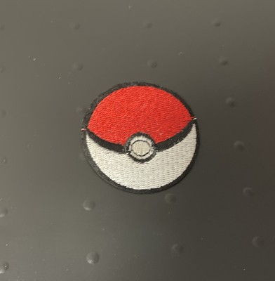 Pokeball embroidered Iron on patch | eBay