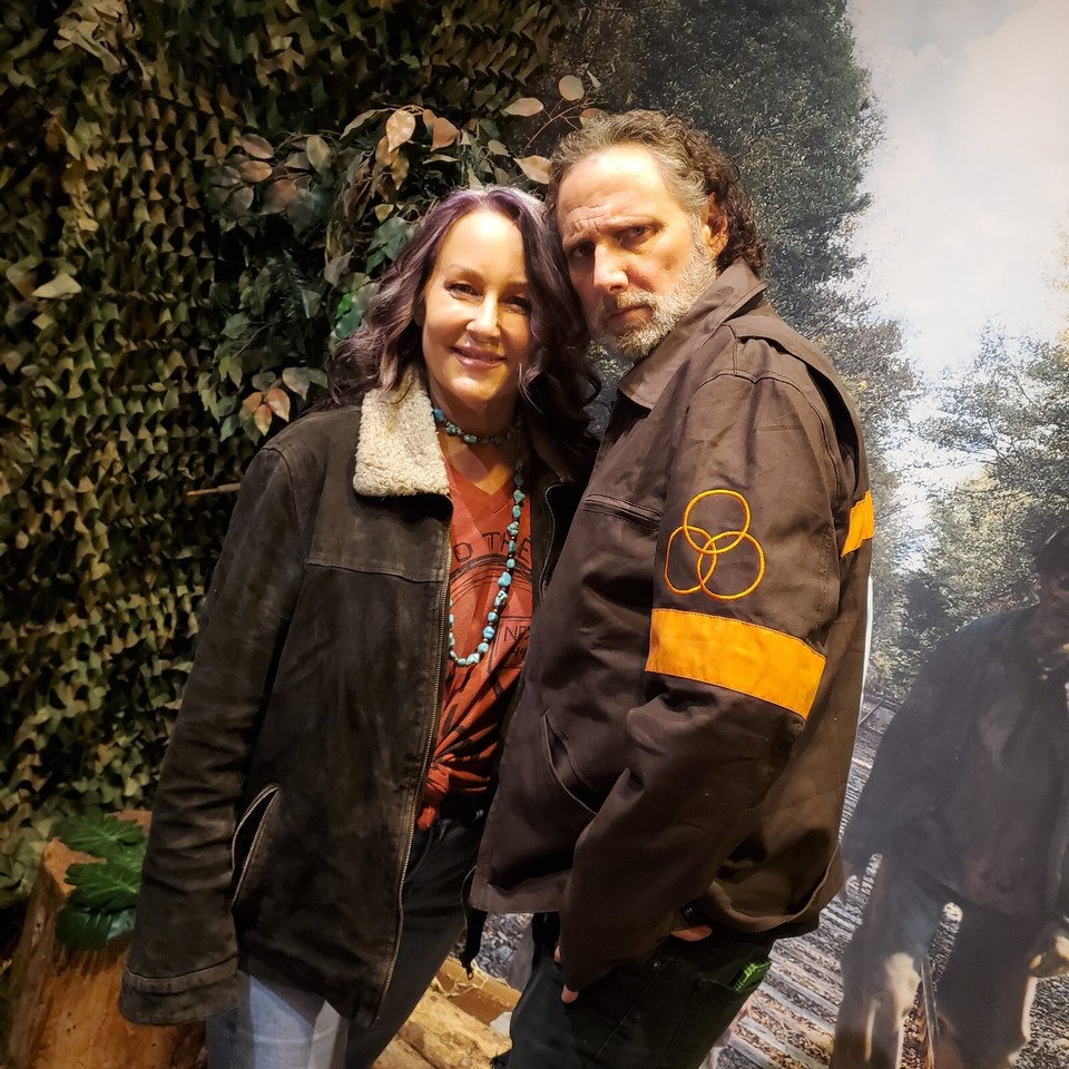 Brown Gray Cotton Duck Rick Grimes or Michonne TWD CRM Style Jacket by ...