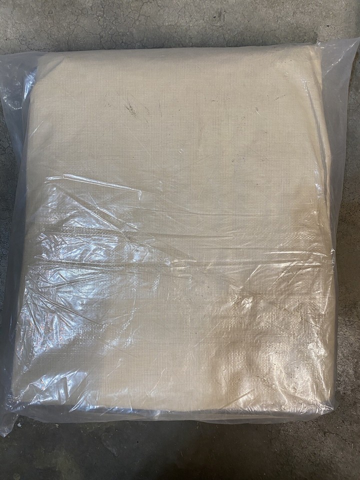 PTM 20x20 HD Valanced Canopy Tarp Desert Tan (for 18’x20’ Frames ...