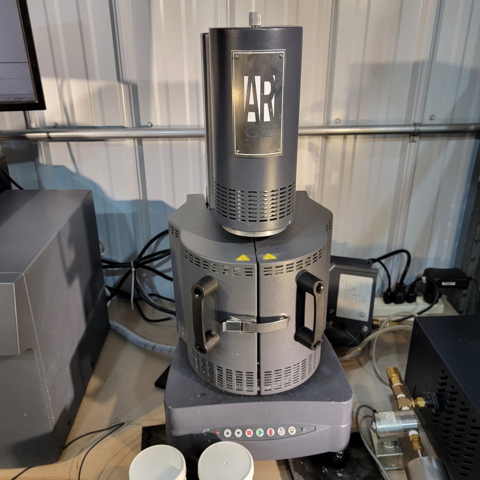 TA AR-G2 Rheometer w/ Controller, Computer, Software, Heat Ex, LN2 Hose ...