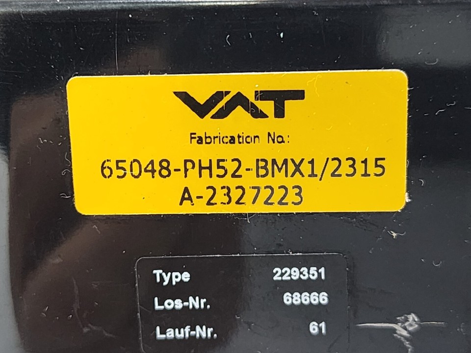 VAT PENDULUM VALVE ACTUATOR 65048-PH52-BMX1 (As-Is) | eBay