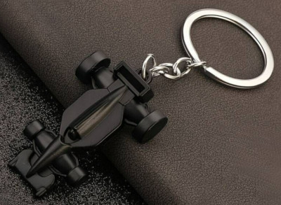 Mini Race Car Key Chain Women Girl Man Boy Car Gift Key Ring Bag Purse ...