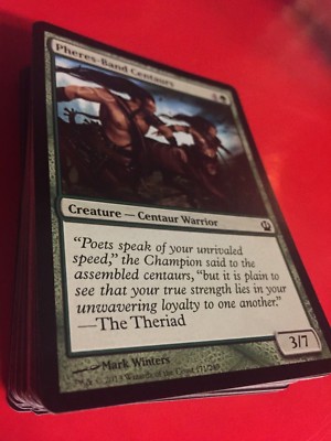 50 MtG Theros Cards Bundle - No Duplicates - Bargain Lot - Magic: The ...