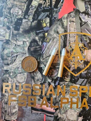 DAMTOYS Russian Spetsnaz FSB Alpha Group Flares x 2 loose 1/6th scale ...