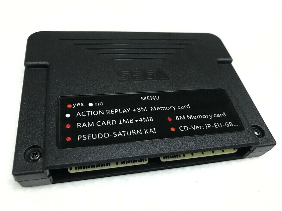 Saturn pseudo kai 4mb expansion 4mb RAM SEGA game Action replay 8MB ...