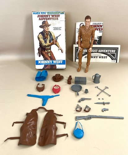 Marx Johnny West J W A Non Quick Draw Johnny West Complete Box Set All ...