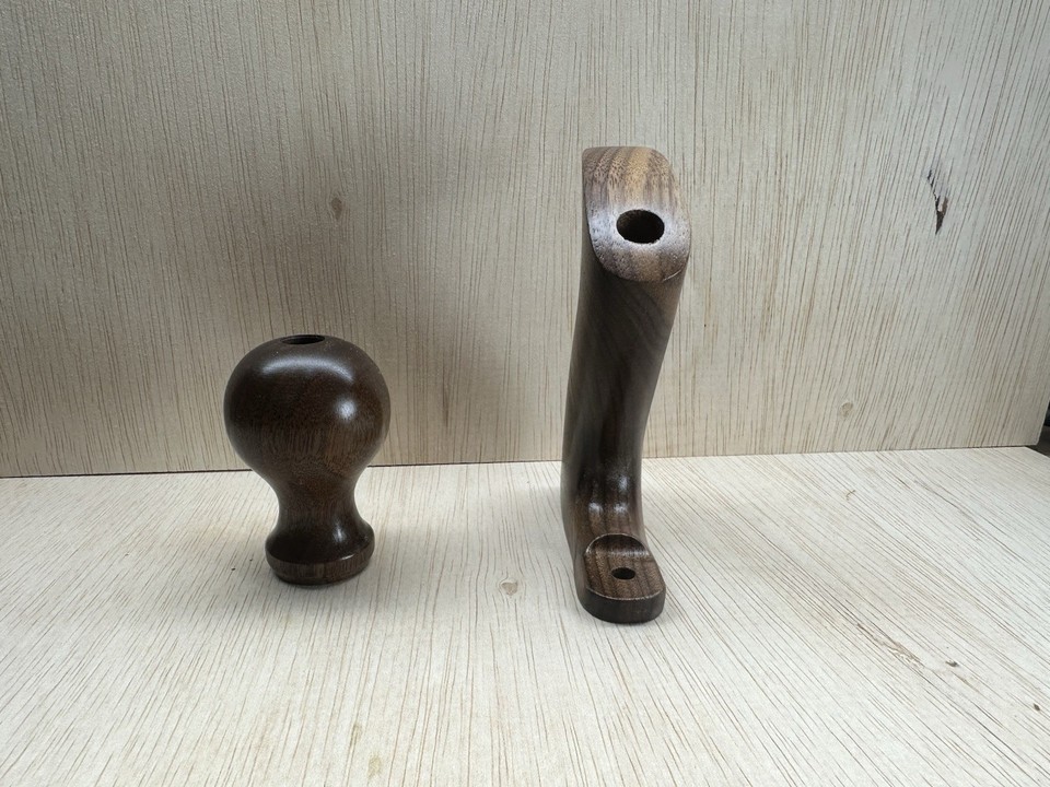 New Stanley Plane Handle Set Out Of Black Walnut To Fit 4-1/2 To 7 | eBay