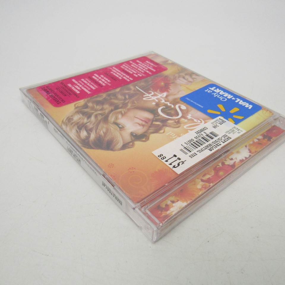 Taylor Swift Beautiful Eyes EP CD/DVD 2008 Walmart Exclusive NEW SEALED ...