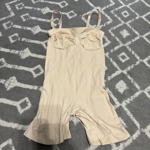 Skims Womens K Kardashian shapewear Bodysuit Mid Thigh No Open Gusset ...