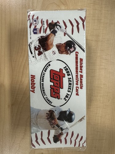 1996 Topps Baseball Factory Sealed Complete Set Hobby +Mantle ...