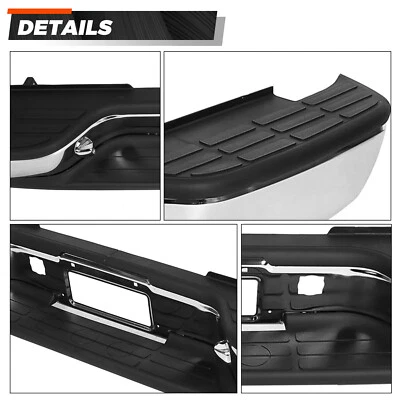 Chrome Rear Bumper For 1999-2007 Chevy | Grelly USA