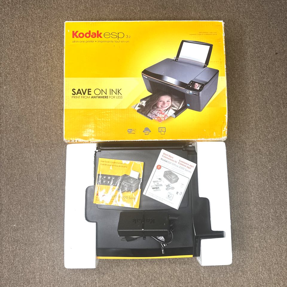 Kodak ESP 3.2 All-In-One Inkjet Printer Tested 41771131265| eBay