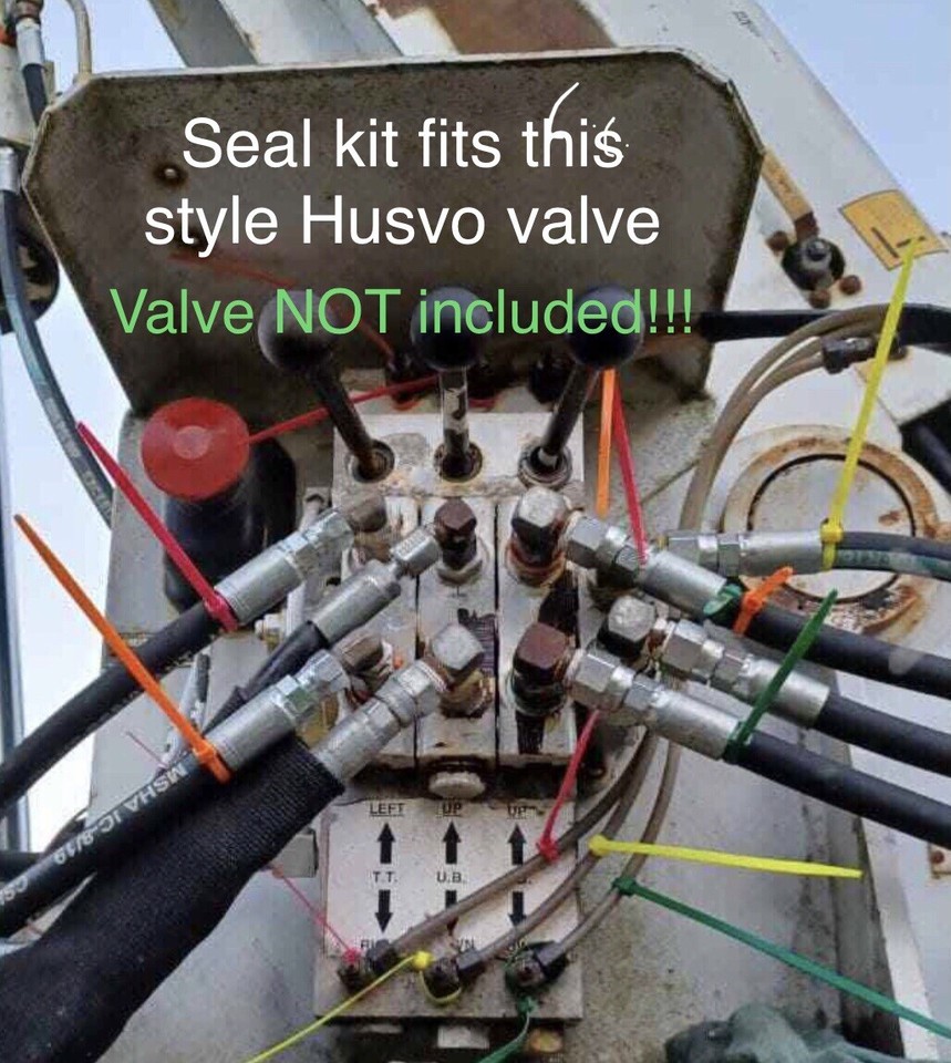 Husco Lower Control Valve Seal Kit #H17753 for a Terex Hi-Ranger Bucket ...