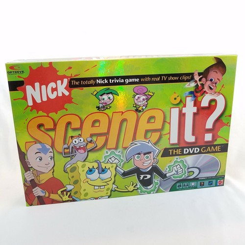 Nick Nickelodeon Scene It? The DVD Family Kids Game. Inc Spongebob, etc ...