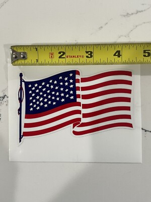 Rokon Flag Decal. AHRMA, AMA. American Flag Decal. RT340, Cobra, 340 ...