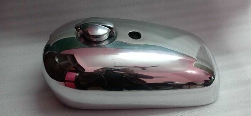 BSA A65 Spitfire Hornet Chrome Steel Fuel Petrol Tank & Cap | eBay