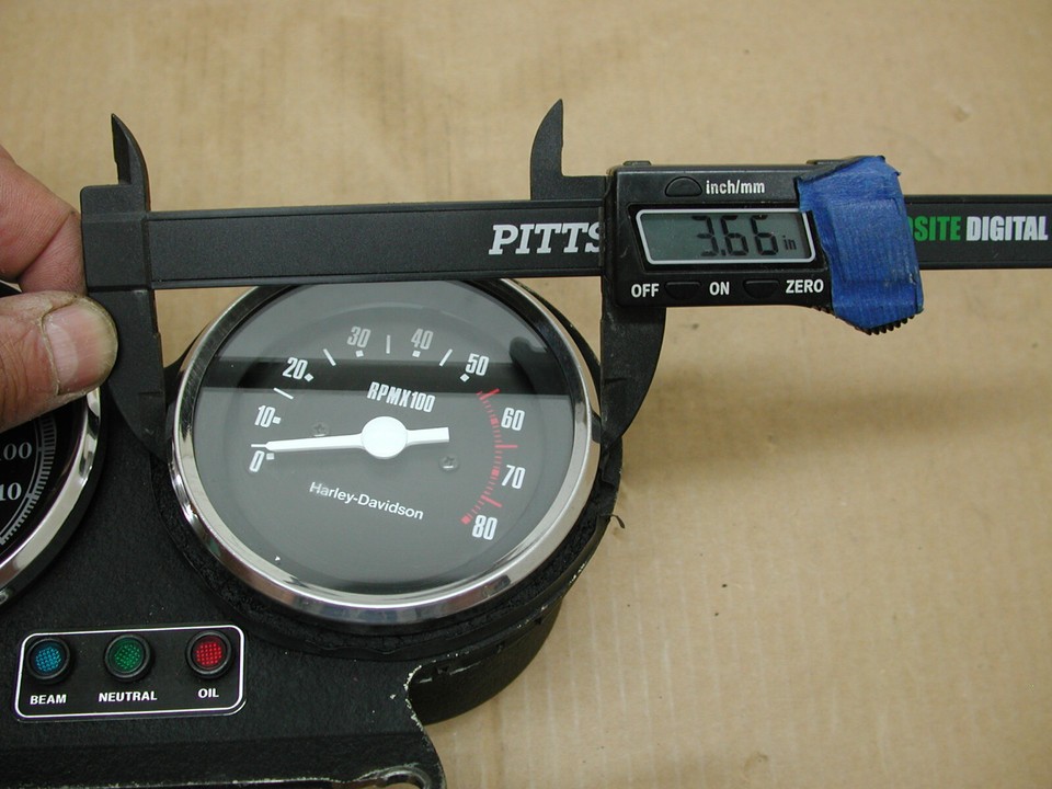 Vintage HARLEY DAVIDSON Sportster XL FXR OEM Speedometer Tachometer ...