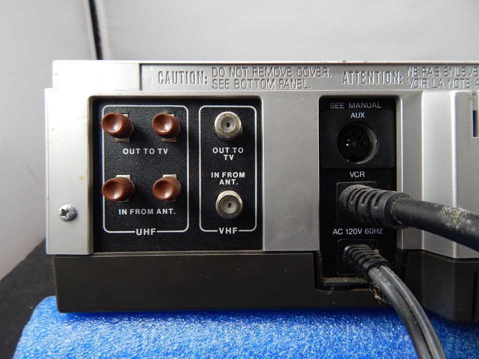 unusual c.1983 General Electric 2pc VCR Component Set 1CVD4020X ...