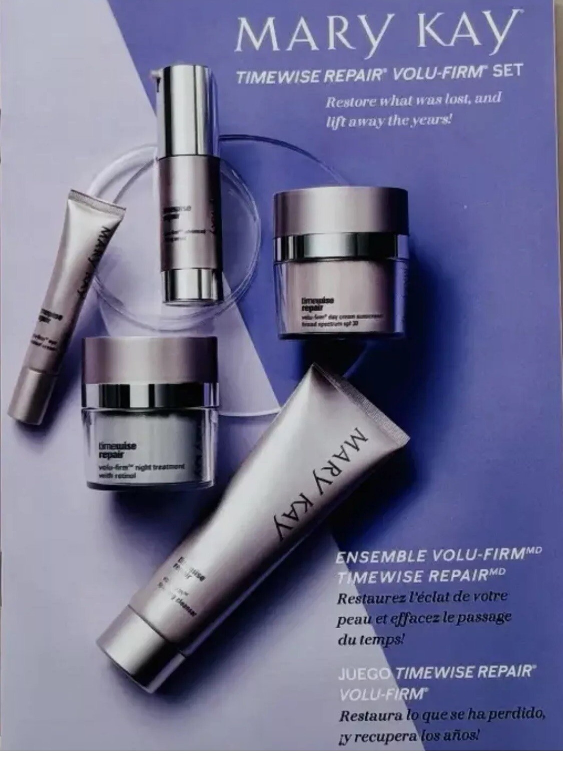 Mary Kay TimeWise Repair Volu-Firm Set - 5 Piece Full-Size - NEWFREESHP ...