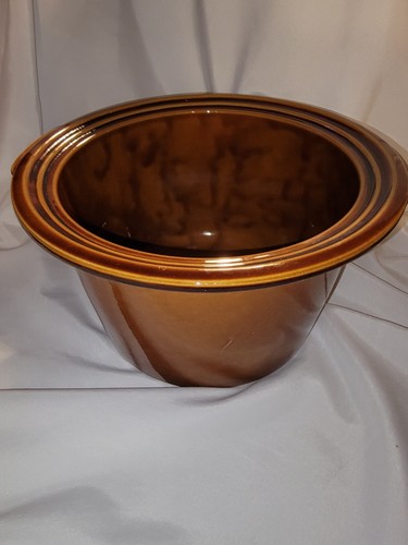 Hamilton Beach Crock Pot Crock Watcher 6 qt Model 417-1 Ceramic Bowl ...