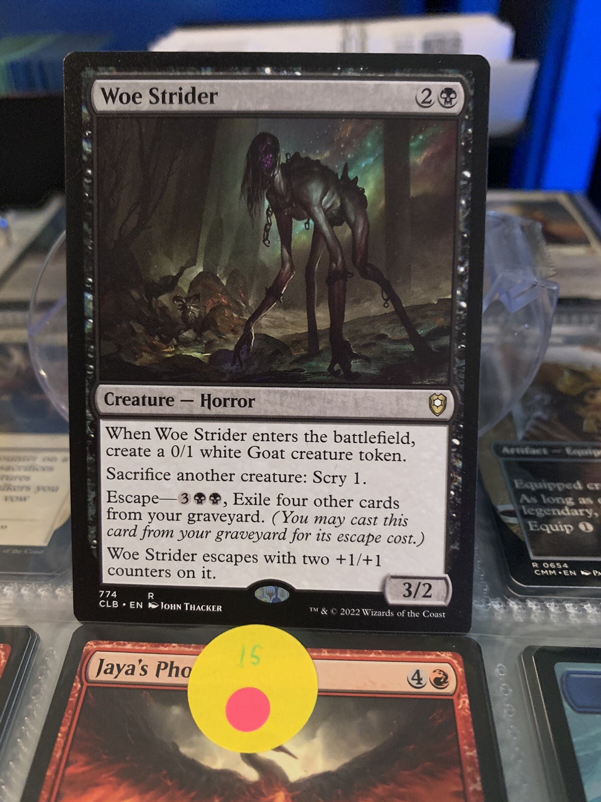 Woe Strider - Light Play English MTG Commander Legends: Battle for ...