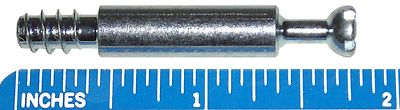 34.5mm (45.5mm Overall) Dowel Pin For Cam Lock Disc Furniture ...