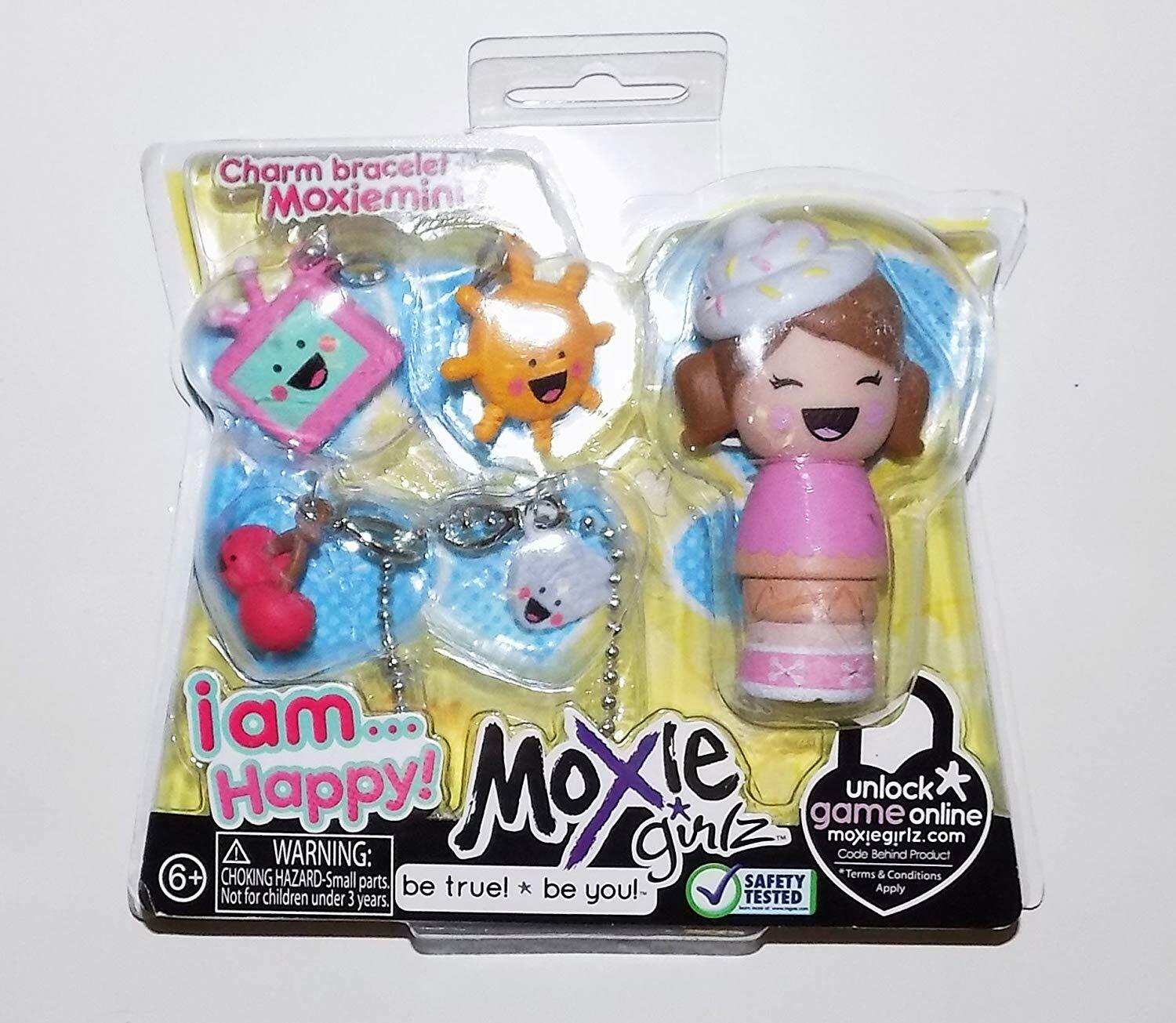 Moxie Girlz Charm Bracelet & Moxie Mini - I AM . . . HAPPY | eBay
