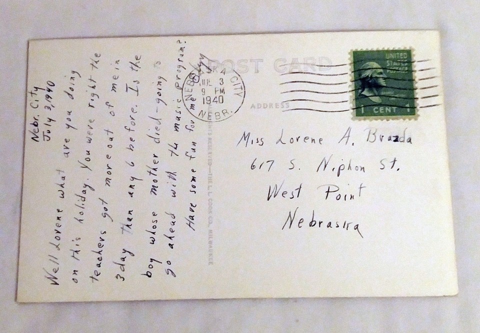 Home Of Arbor Day Morton Mansion, Nebraska Real Photo Postcard RPPC | eBay