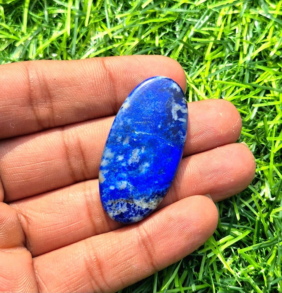 Beautiful Blue Oval Shape Afghanite Cabochon Loose Gemstone Use For ...
