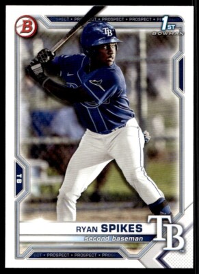2021 Bowman Draft Ryan Spikes G296 Tampa Bay Rays #BD-63 | eBay