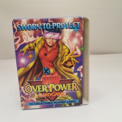 Sworn To Protect Marvel Over Power Card Game | eBay