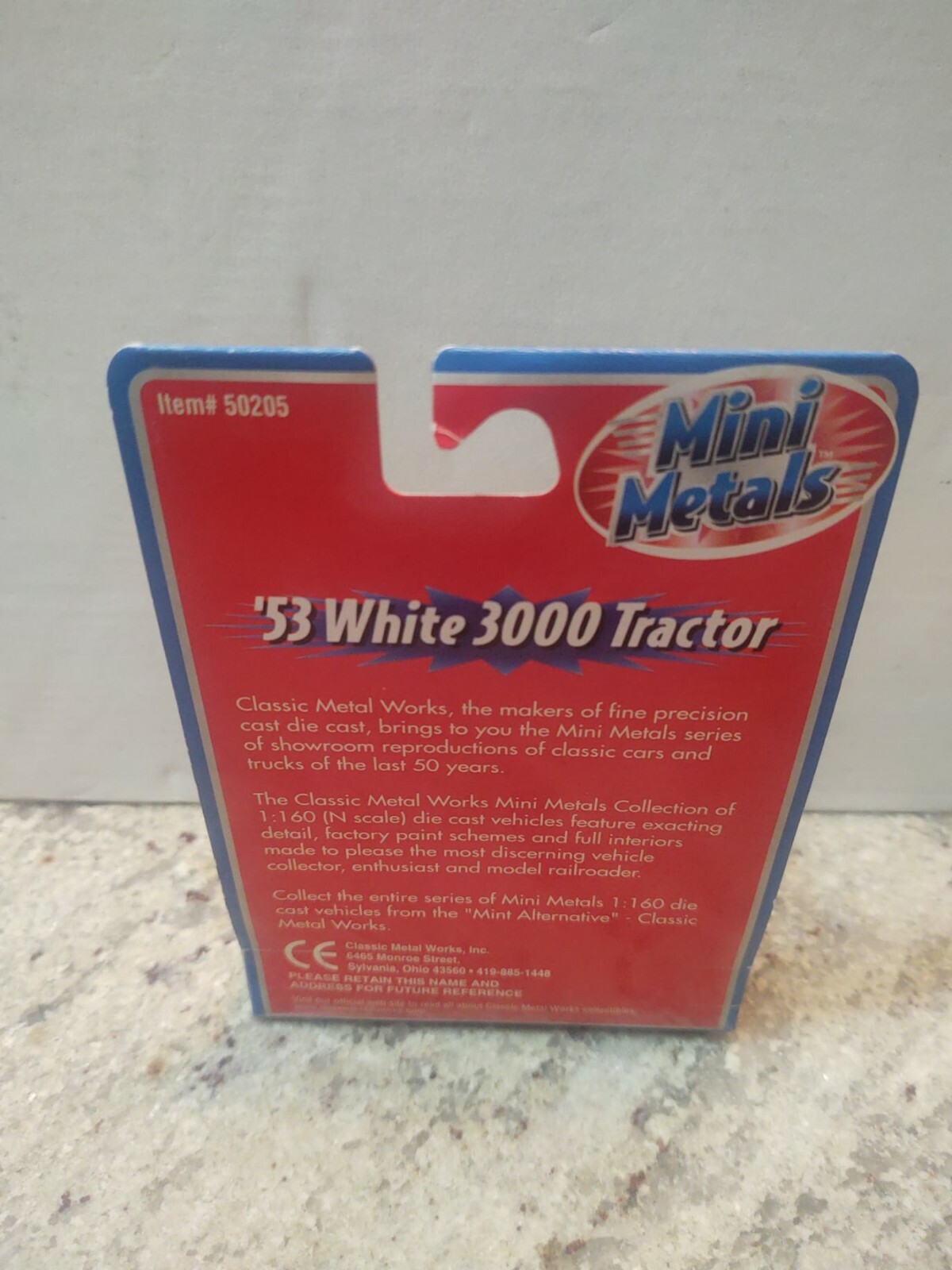 1953 White 3000 Box Truck 1:160 / N Scale Mini Metals Classic Metal ...