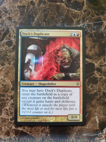 Magic the gathering Dack's Duplicate rare Creature | eBay