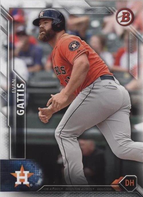 2016 Bowman - Evan Gattis #44 for sale online | eBay