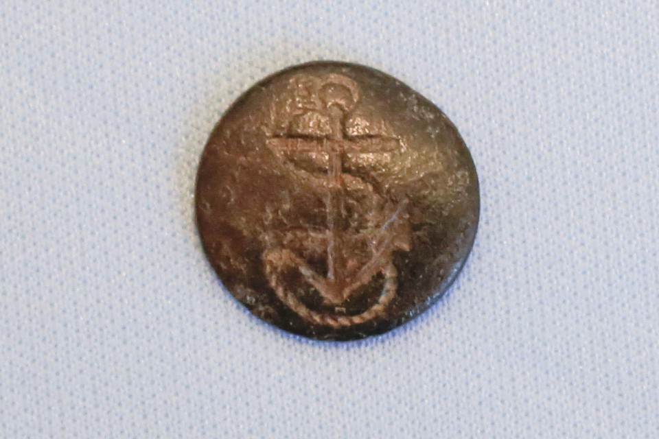 18th C British Royal Navy Uniform Button Trafalgar Nelson Napoleon ...