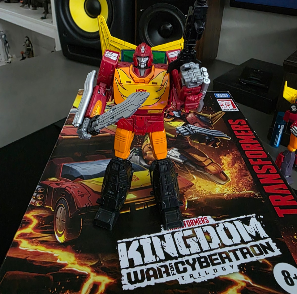 Transformers Kingdom RODIMUS PRIME Commander Class WFC-K29 USED 2021 ...
