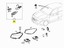 Mercedes-Benz Cla-class W117 Left Headlight Bracket Repair Kit ...