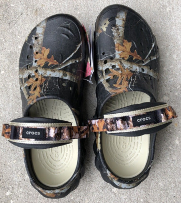 Crocs Echo Realtree Edge Colors Waterproof Black Clog 208232-001 Men's ...